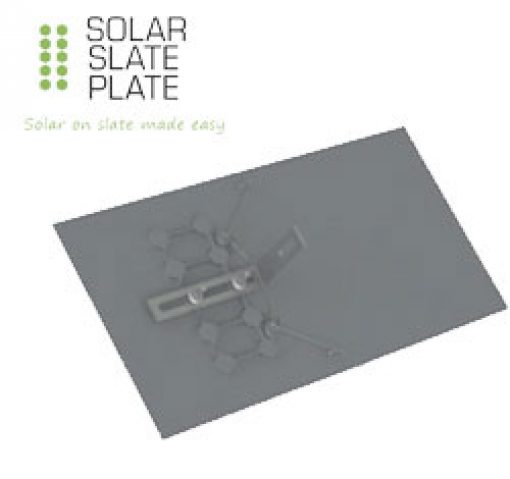 Solar Slate Plate - Slate roof hook fixings - Solar Pv - Solar Pv slate ...